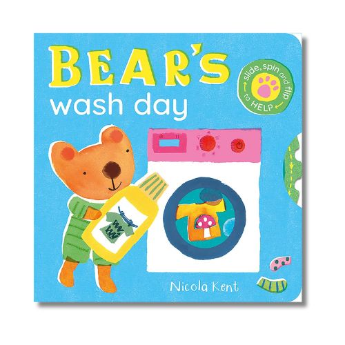 Board Book: Bear's Wash Day – shop.akindemy.com