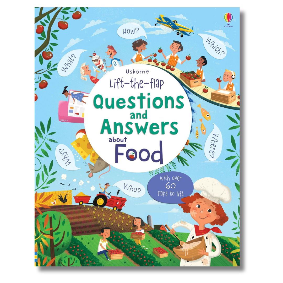 Board Book: Lift-the-flap Questions and Answers about Food – shop ...