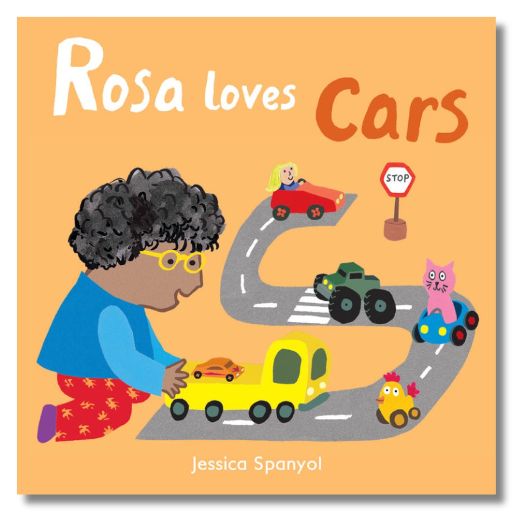 Board Book: Rosa Loves Cars – shop.akindemy.com