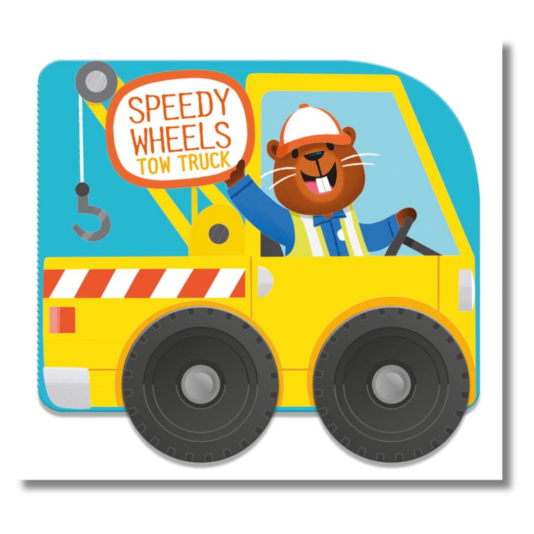 Board Book: Speedy Wheels Tow truck – shop.akindemy.com