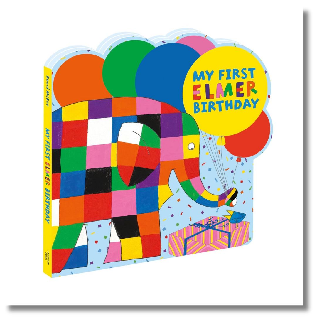 Board Book: My First Elmer Birthday – shop.akindemy.com